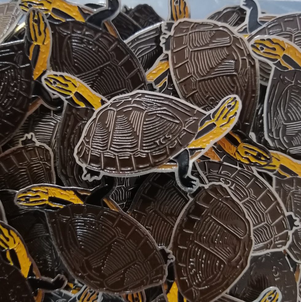 Softshell Turtle Collar Pins • Turtle Conservation Society of Malaysia