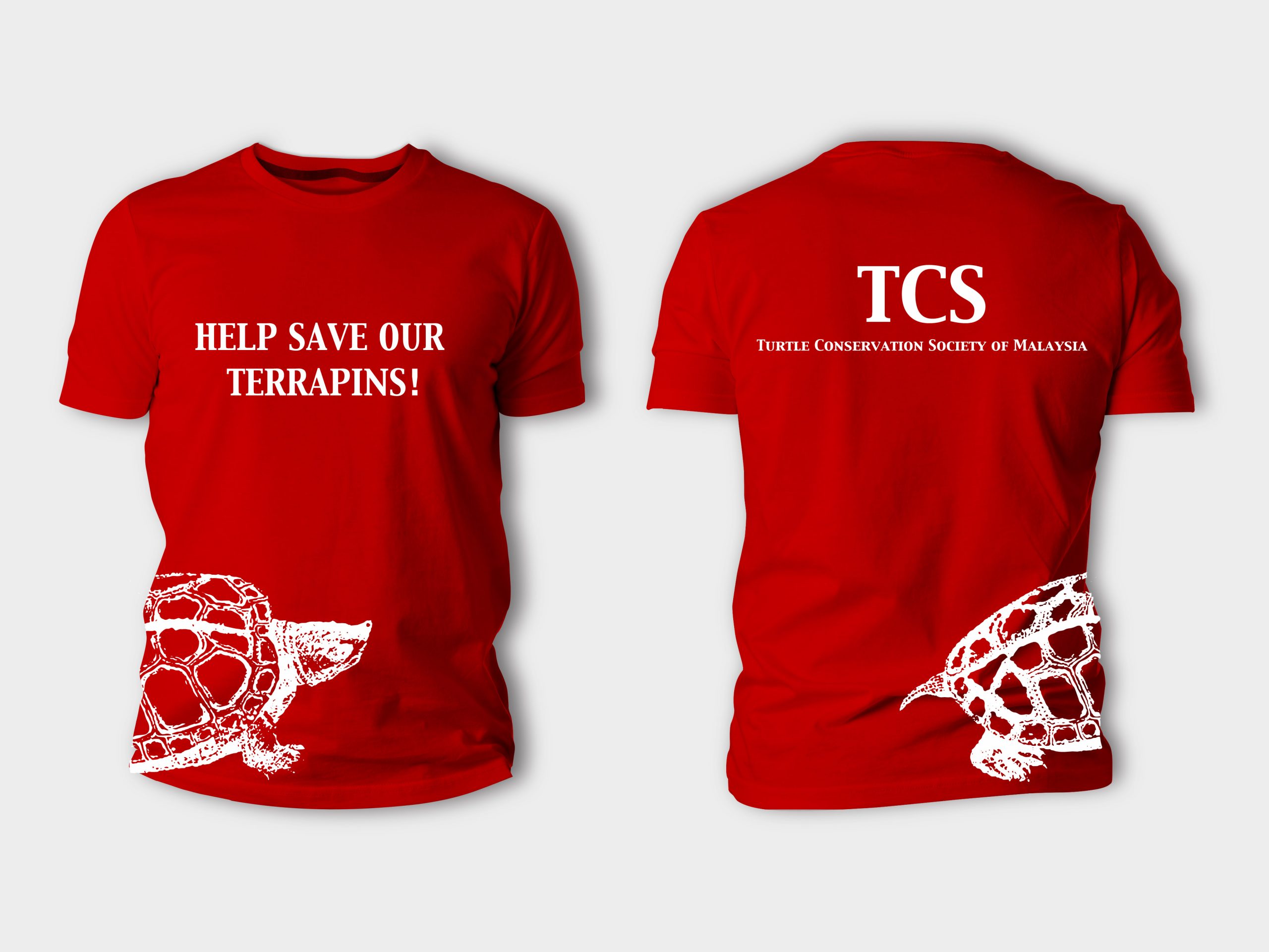 Help Save Our Terrapins T-Shirt • Turtle Conservation Society of Malaysia