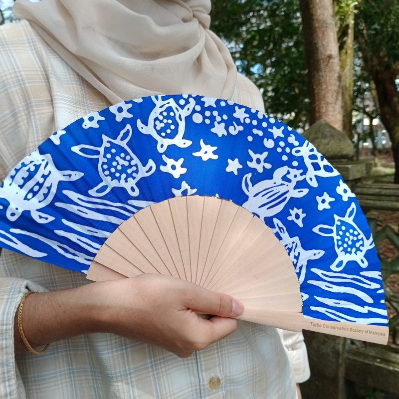 Batik Hand Fans • Turtle Conservation Society of Malaysia