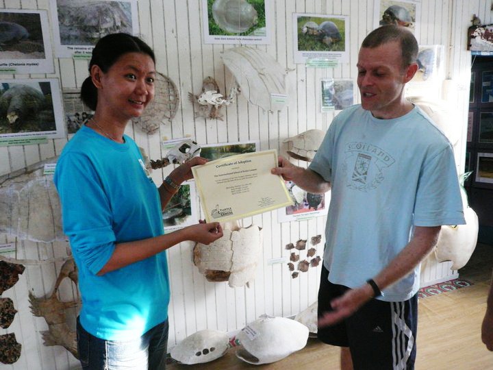 ISKL students help build basking traps • Turtle Conservation Society of ...